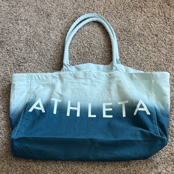 Athleta | Bags | Athleta Canvas Tote Bag | Poshmark